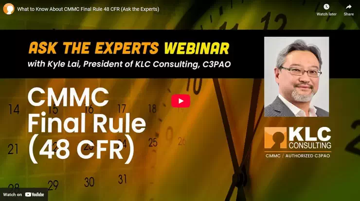 CMMC Services from an Authorized C3PAO Company